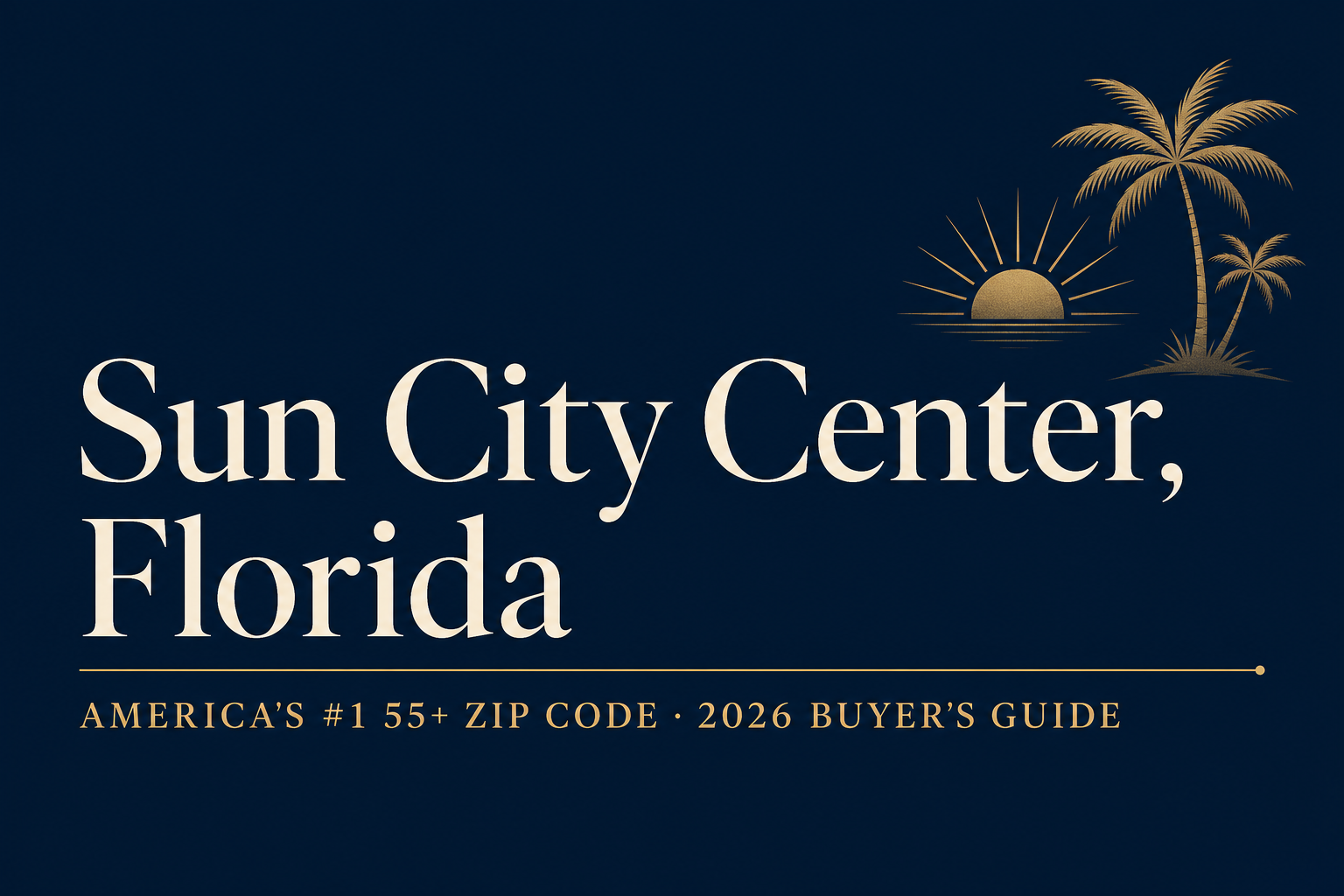 Sun City Center vs The Villages. Which Florida 55+ Wins for You?